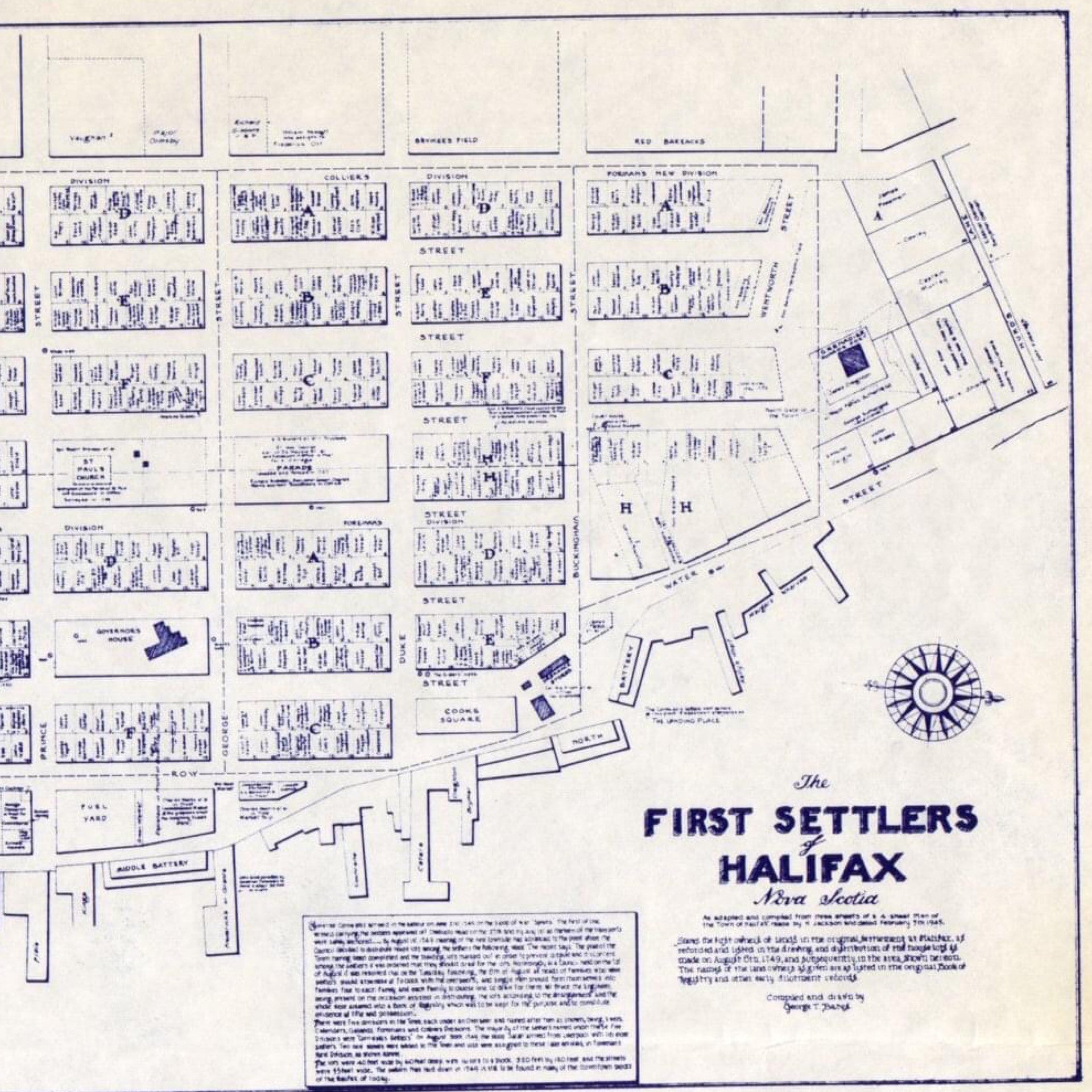 The First Settlers of Halifax Poster | Barrington Museum Complex