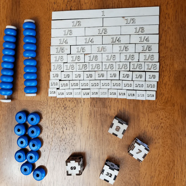 Math Counting & Fractions Learning Tools | Barrington Museum Complex